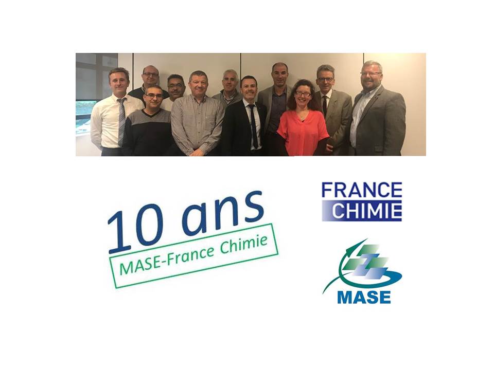 MASE et France Chimie : 10 ans déjà ! – MASE SUD OUEST